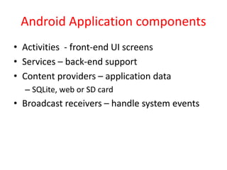 Android OS Core Cryyyyyyuujuoncepts.pptx | Free Download