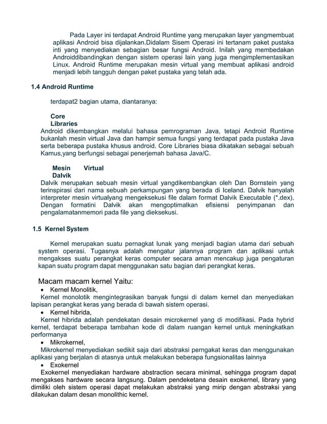 Android os kernel_structure_memory_manager | PDF