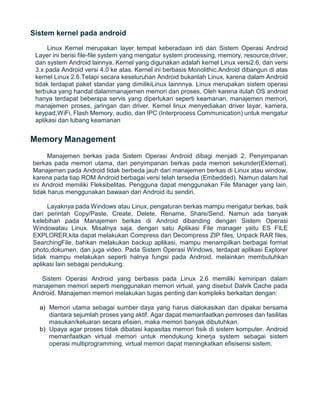 Android os kernel_structure_memory_manager | PDF