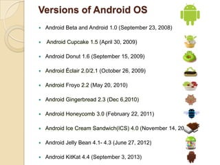 Android os: presentaion by Prerak | PPTX