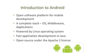 Android as an Operating System | PPT