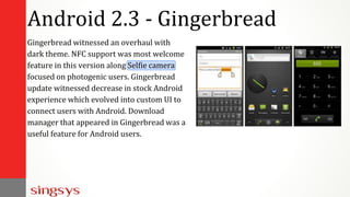 Android OS - The Journey of most popular Operating System | PPT