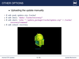 Android OTA updates | PPT