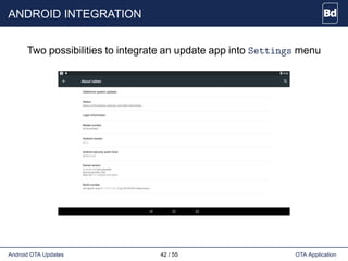 Android OTA updates | PPT