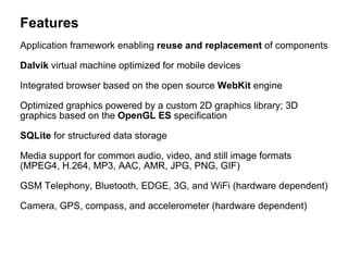 Android overview | PPT