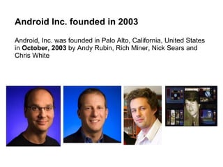 Android overview | PPT