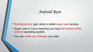 Android overview | PPT