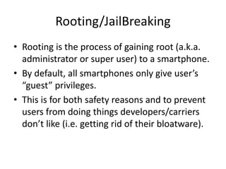 Android overview | PPT