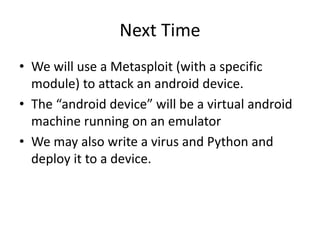 Android overview | PPT