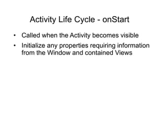 Android overview | PPT