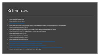 Android pentesting the hackers-meetup | PPT
