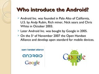 Android persentation | PPT