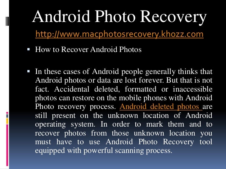 Best android photo and video recovery - trekbpo