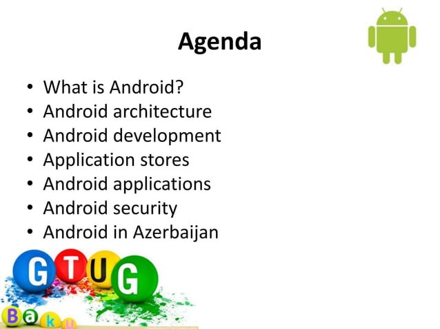 Android platform | PPT