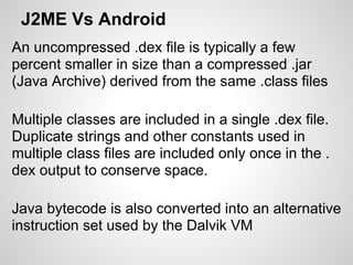 Android Platform Architecture | PPT