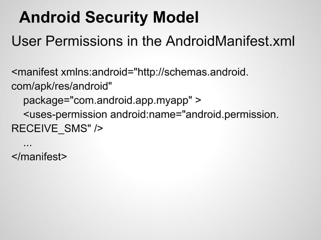 Android Platform Architecture | PPT