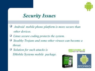 Android ppt | PPT | Operating Systems | Computer Software and Applications