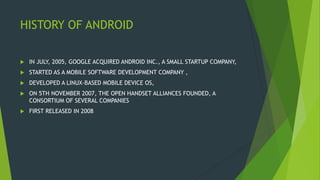 Android ppt | PPTX