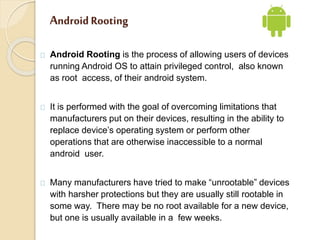 Presentation On Android OS | PPTX