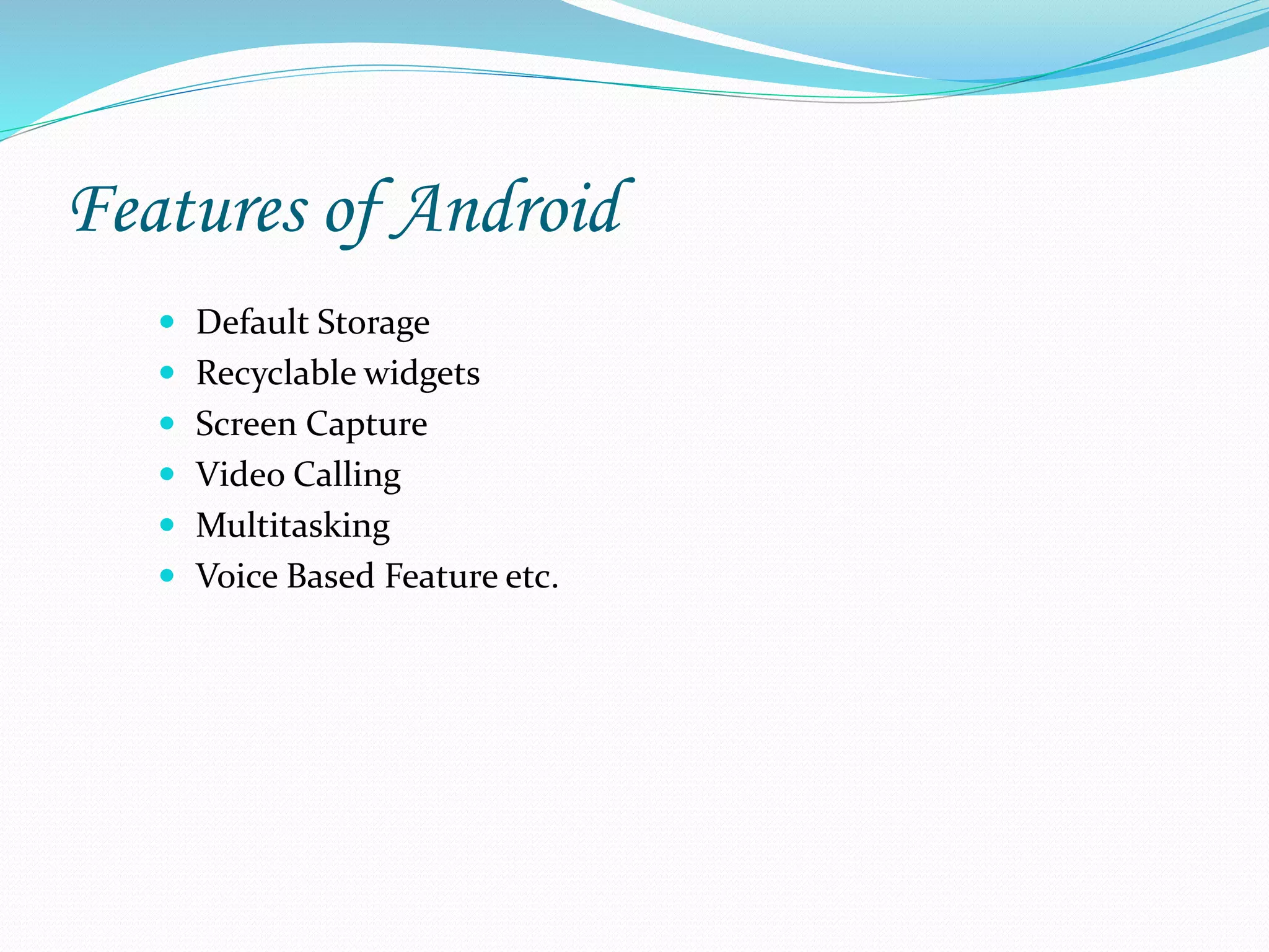 Android ppt | PPT