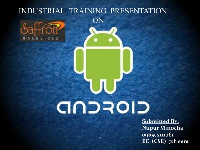 Android ppt | PPT