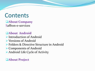 Android ppt | PPT