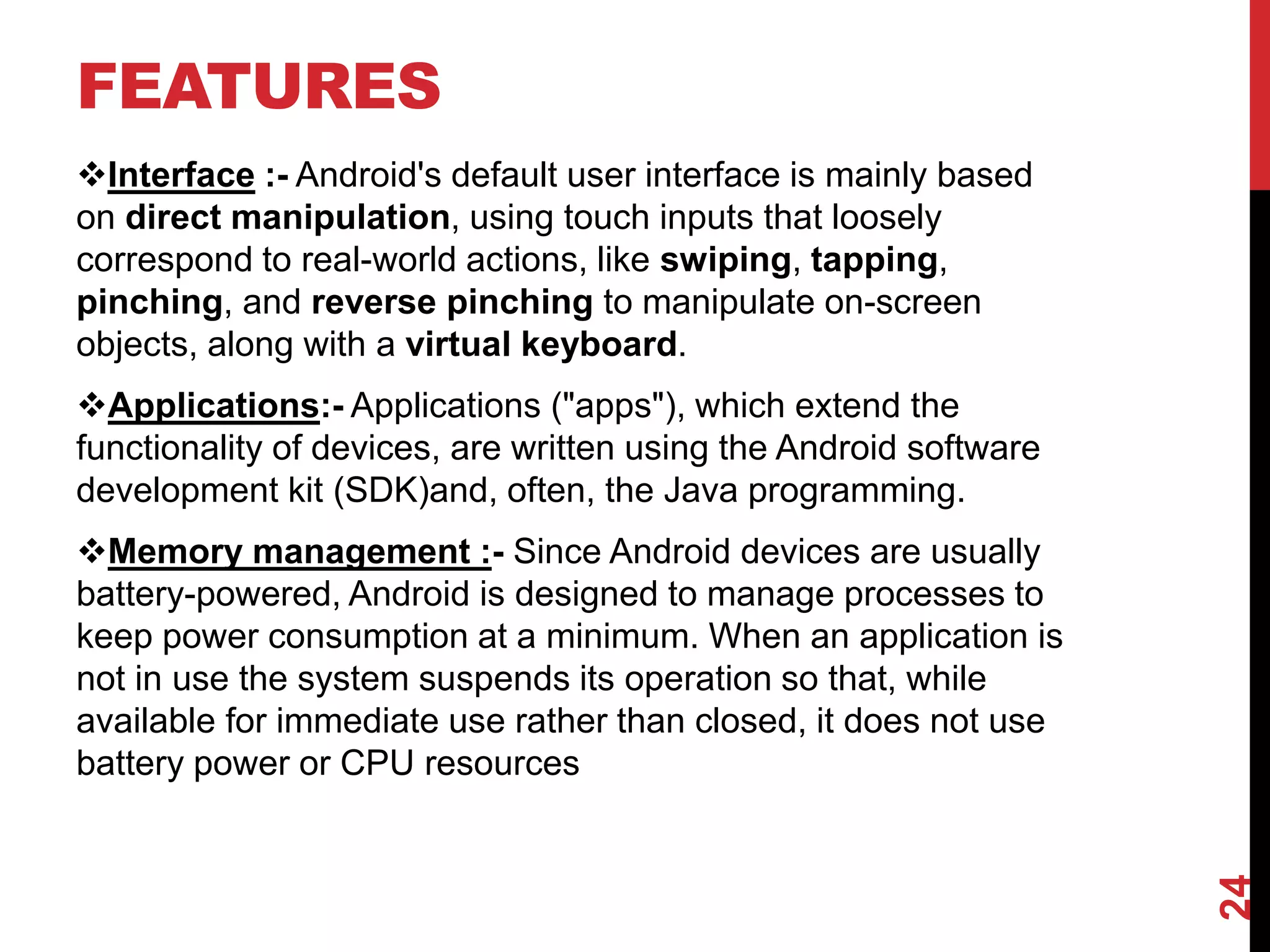 Android - An Operating System | PPTX