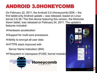 Android - An Operating System | PPTX