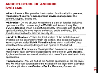 Android - An Operating System | PPTX