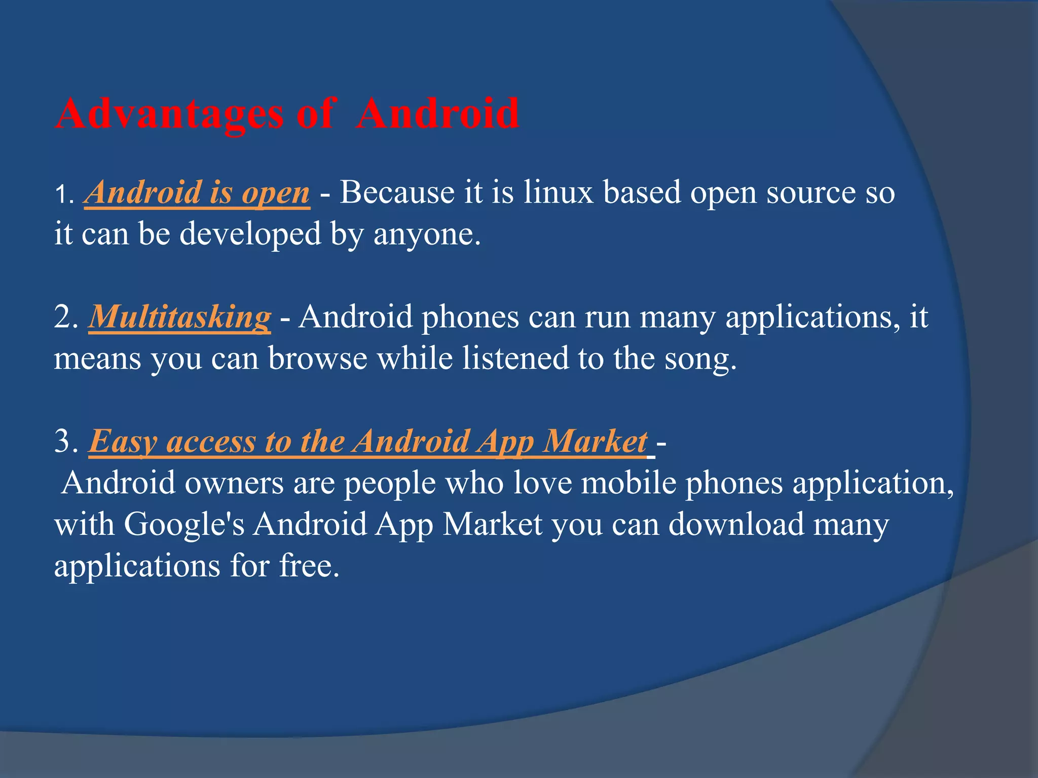 Android & windows | PPT