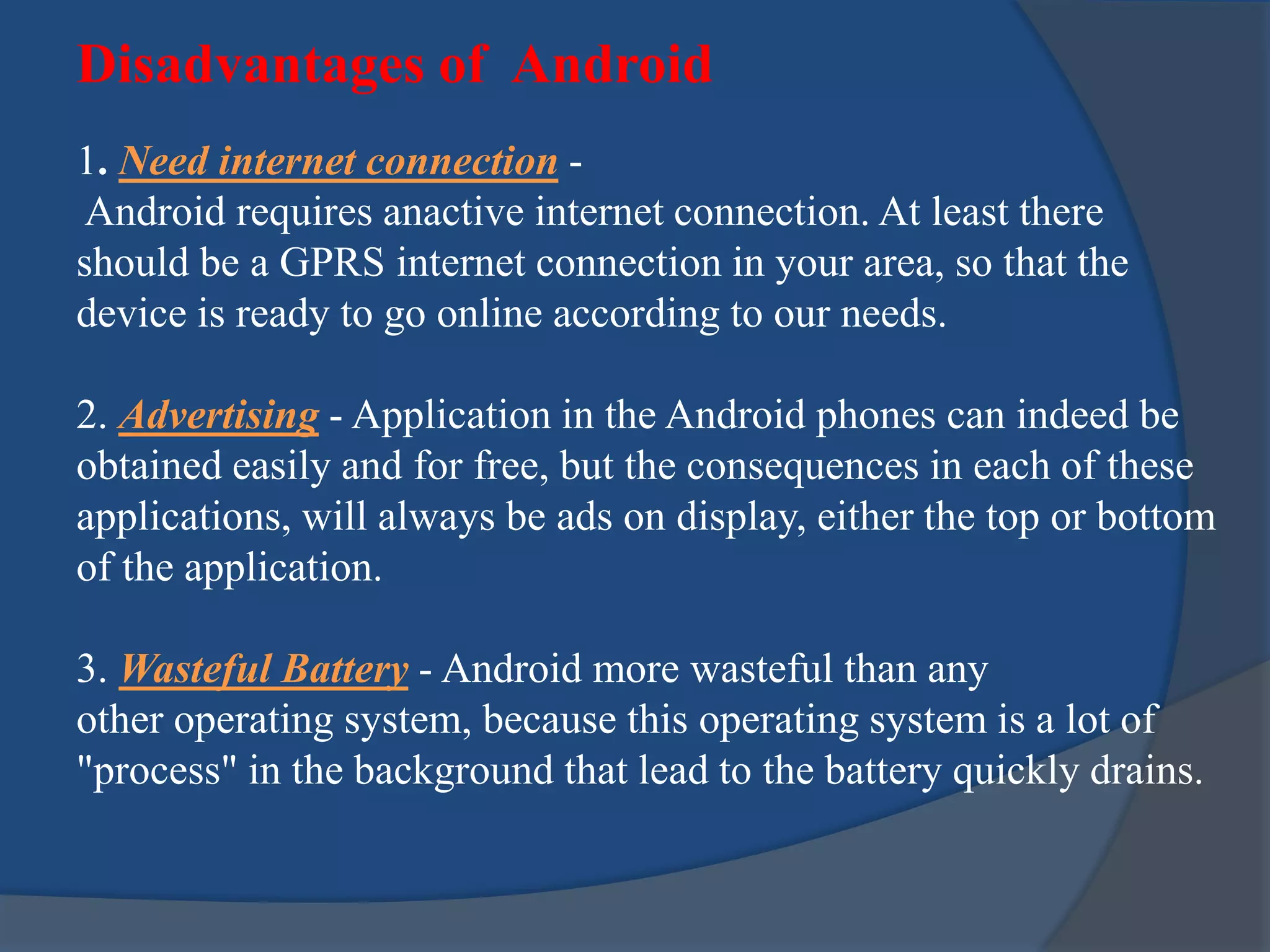 Android & windows | PPTX