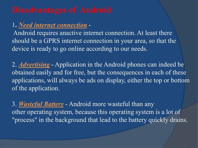 Android & windows | PPT