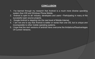 Android presantation | PPT