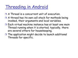 Multithreading in Android | PDF