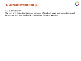 Android presentation | PPT