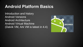 Arduino - Android Workshop Presentation | PPT