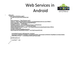 Android programming | PPT