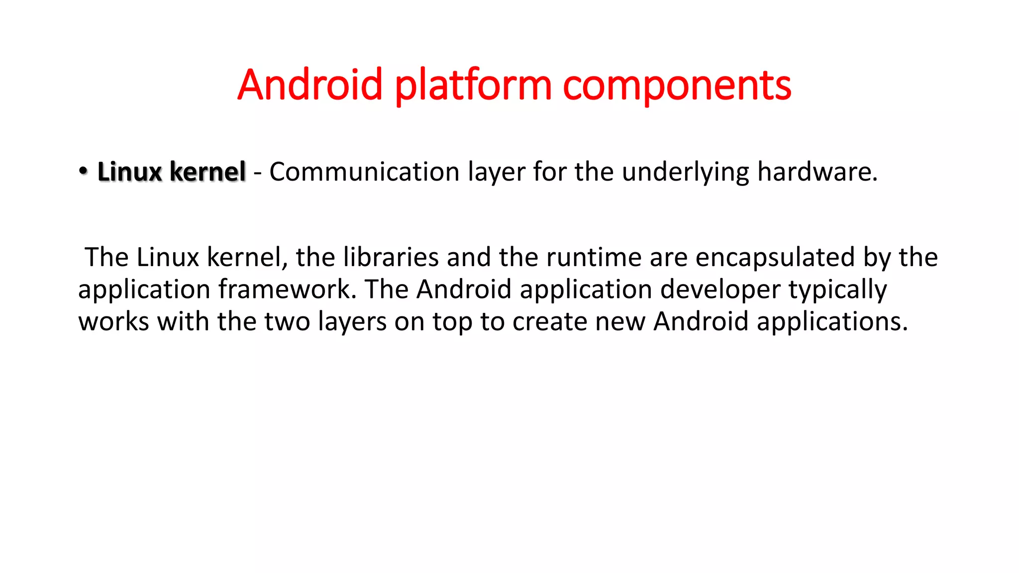 Android programming | PPTX