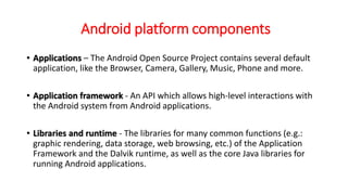 Android programming | PPTX