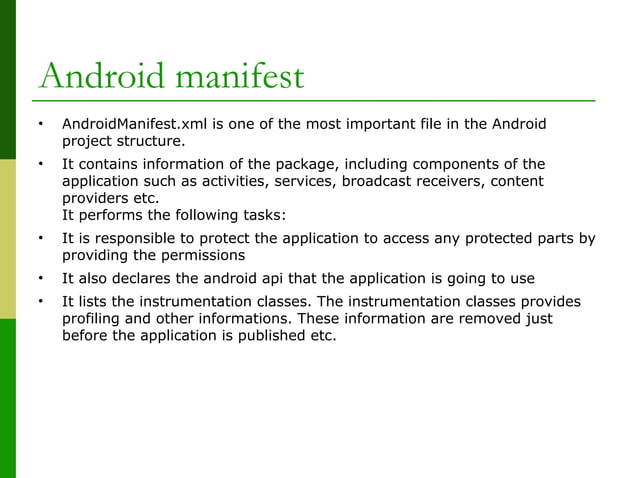 Android project architecture | PPT