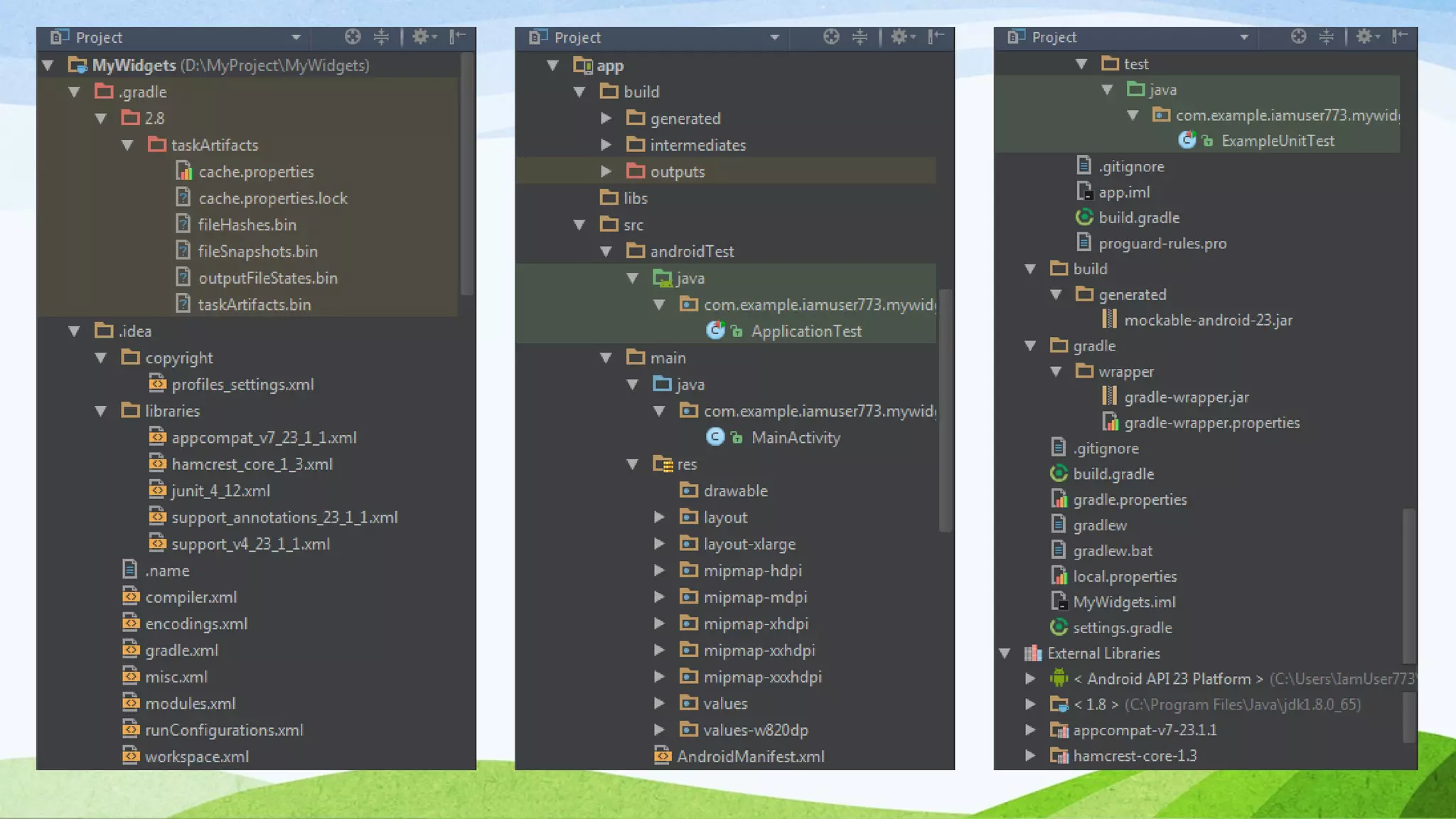Android project files | PPT