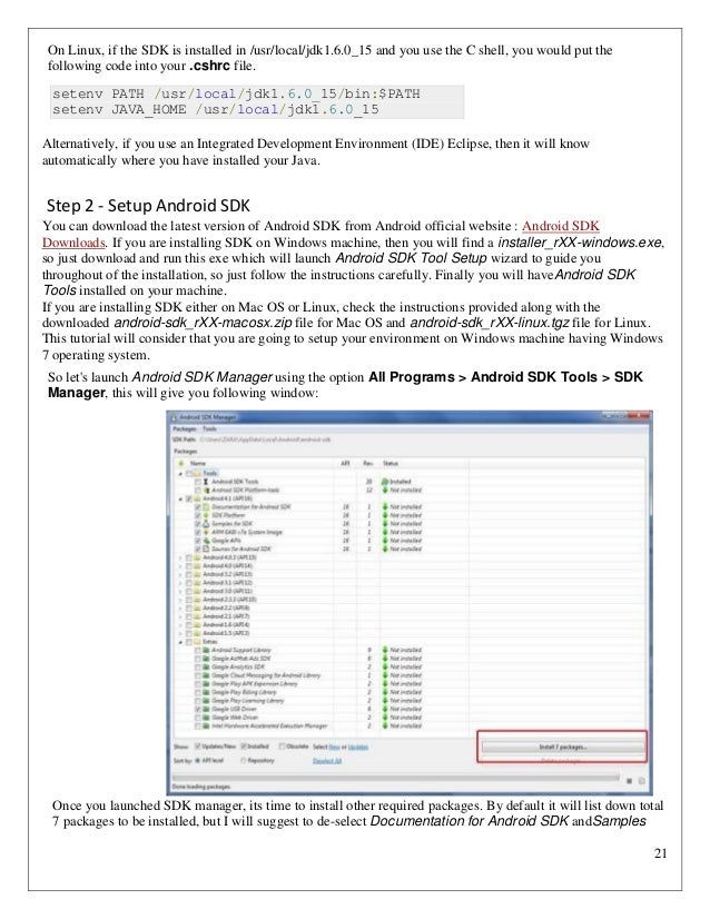 Android project report learning np complete
