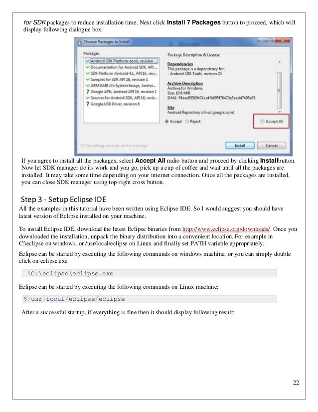 Android project report learning np complete