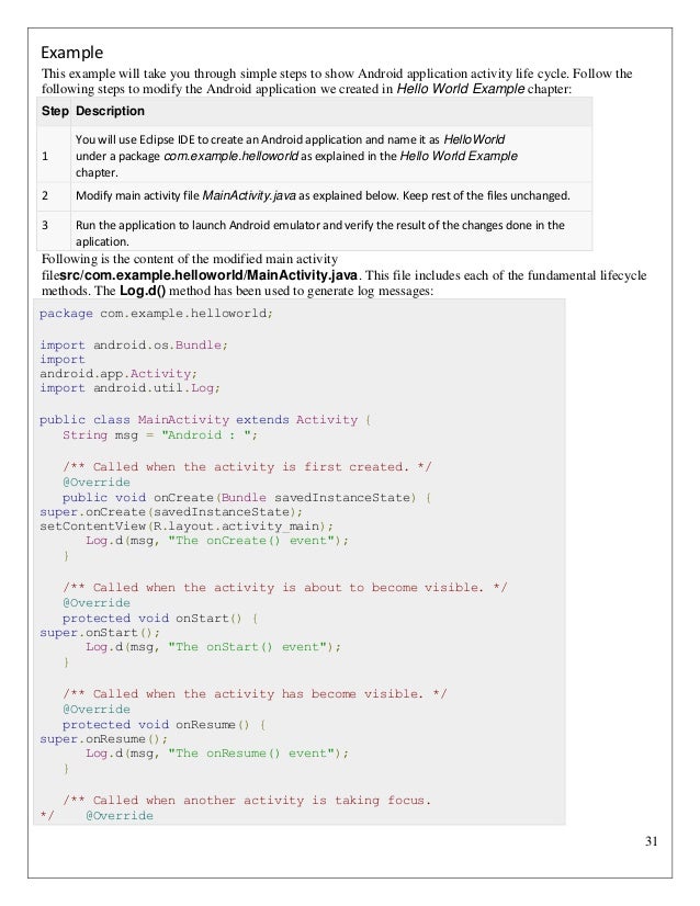 Android project report learning np complete