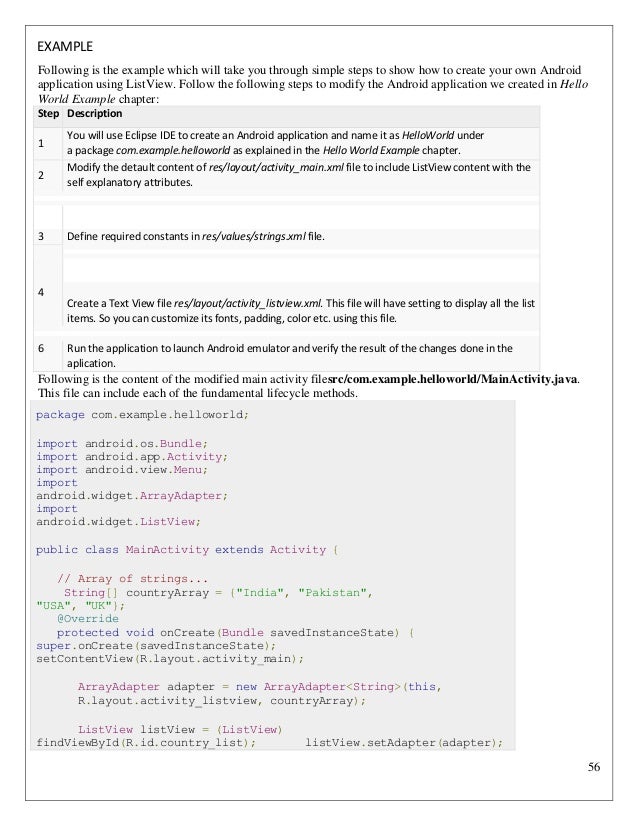 Android project report learning np complete