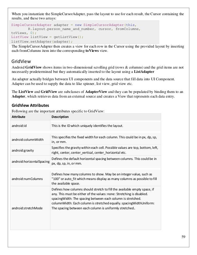 Android project report learning np complete