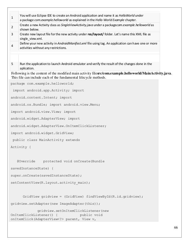 Android project report learning np complete