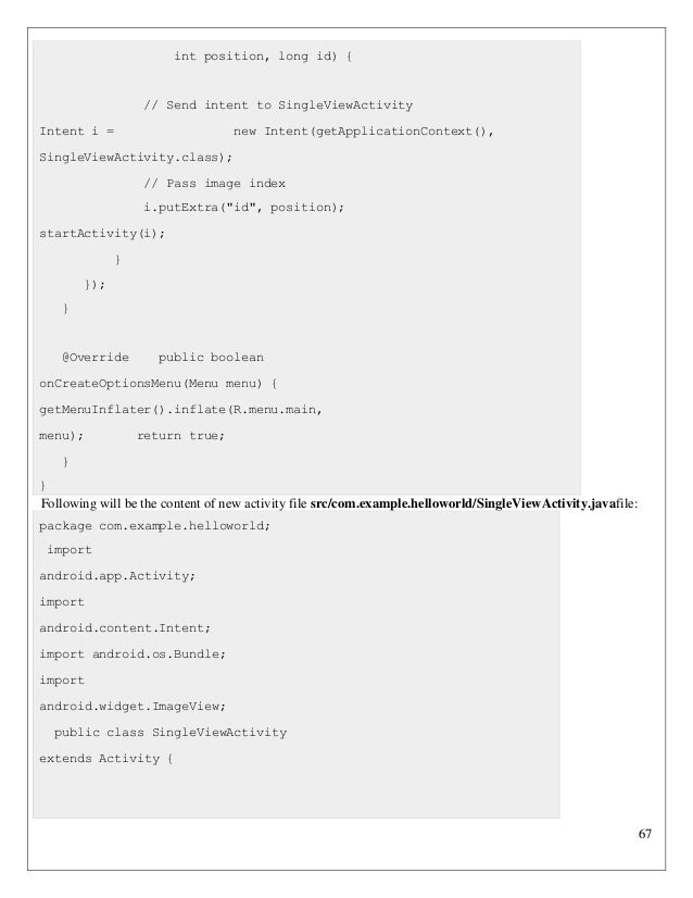 Android project report learning np complete