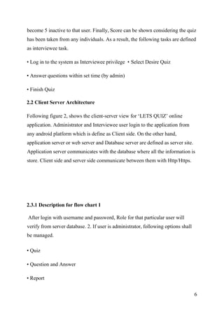 Android quiz application | PDF