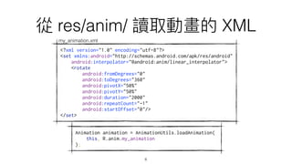 Android RotateAnimation 簡介 | PDF | Internet | Computing
